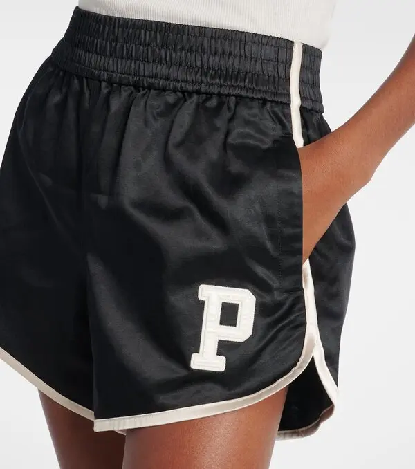 Polo Ralph Lauren Rally Cotton-blend Satin Shorts