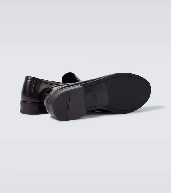 Prada Leather Loafers