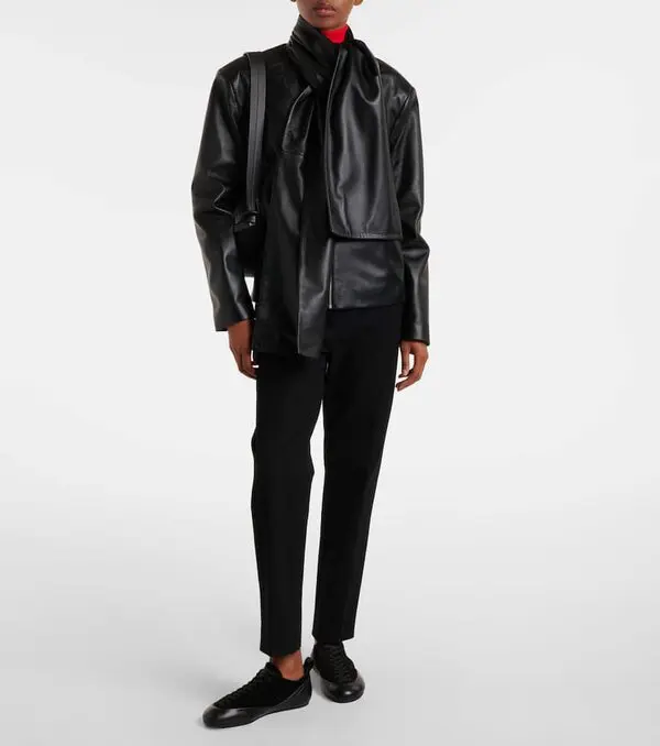 Proenza Schouler Arcadia Suede And Leather Sneakers - Black