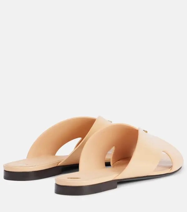 Loro Piana Vera Leather Sandals - Beige