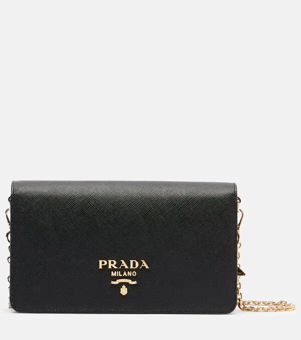 Prada Saffiano Leather Mini Shoulder Bag