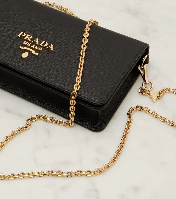 Prada Saffiano Leather Mini Shoulder Bag