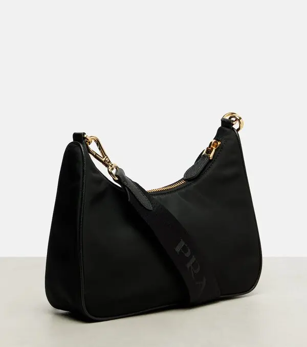 Prada Re-edition 2005 Re-nylon Shoulder Bag - Black
