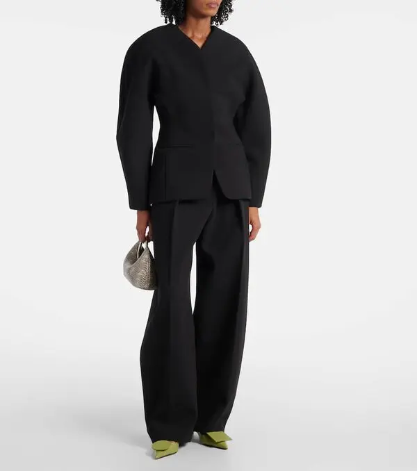 Jacquemus Oval Jacket - Black