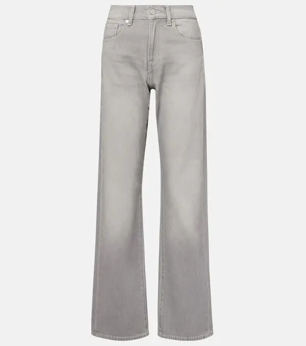 7 For All Mankind Tess Mid-rise Straight Jeans