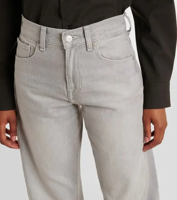 7 For All Mankind Tess Mid-rise Straight Jeans