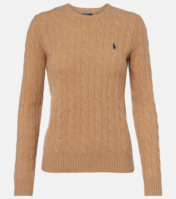 Polo Ralph Lauren Julianna Wool And Cashmere Sweater - Brown