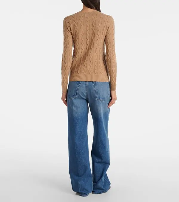 Polo Ralph Lauren Julianna Wool And Cashmere Sweater - Brown