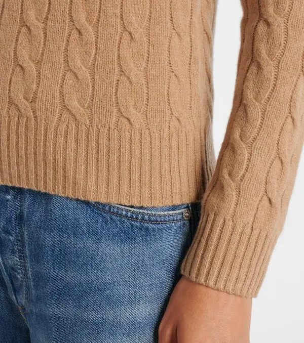 Polo Ralph Lauren Julianna Wool And Cashmere Sweater - Brown