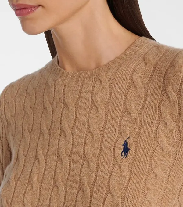 Polo Ralph Lauren Julianna Wool And Cashmere Sweater - Brown