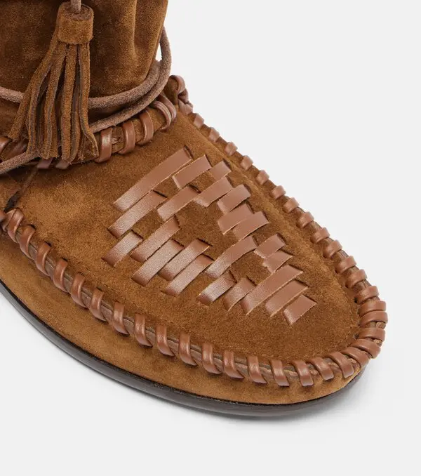 Isabel Marant Étoile Winki Suede Ankle Boots - Brown