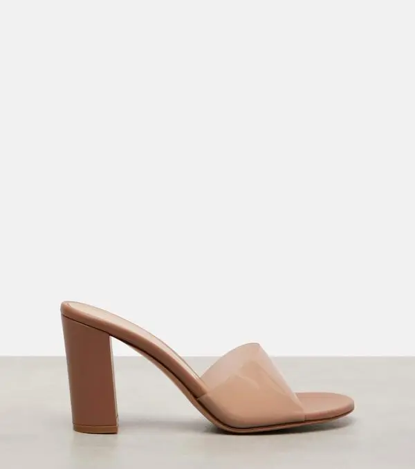 GIANVITO ROSSI 85 Mules - Pink