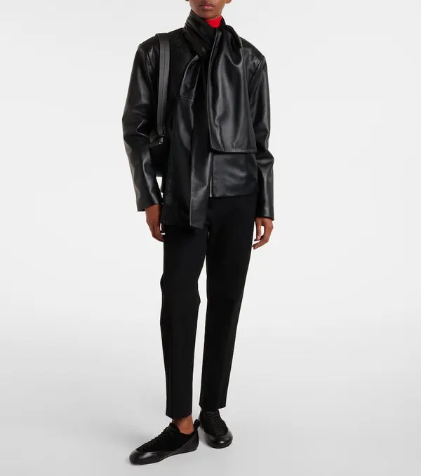 Proenza Schouler Arcadia Suede And Leather Sneakers - Black