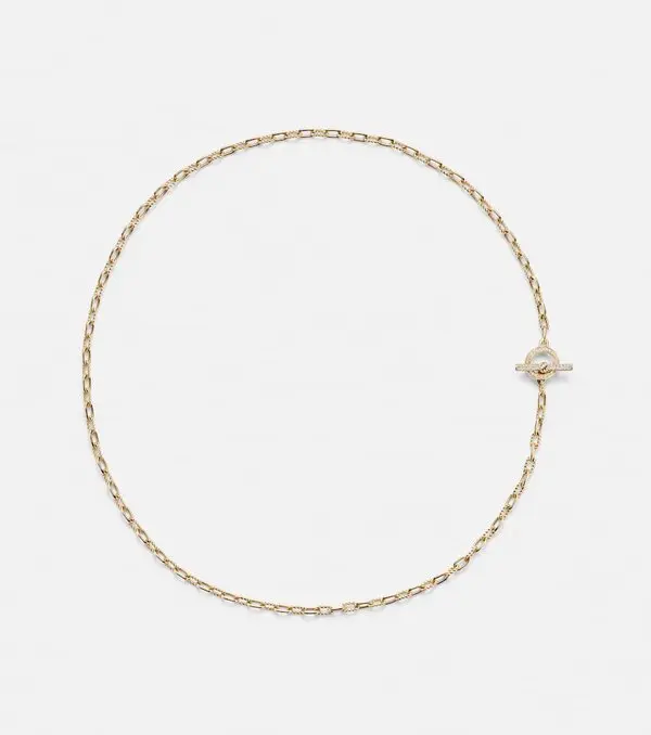 David Yurman Dy Madison® Chain Necklace With Diamonds - Gold