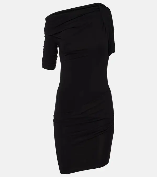 Jacquemus Drapeado Jersey Minidress