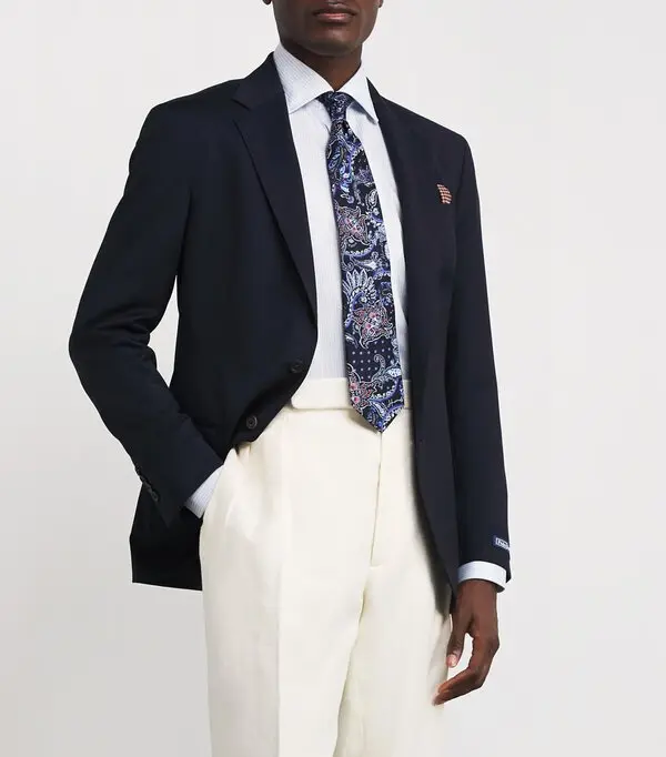 Harrods Paisley Print Standard Neck Tie