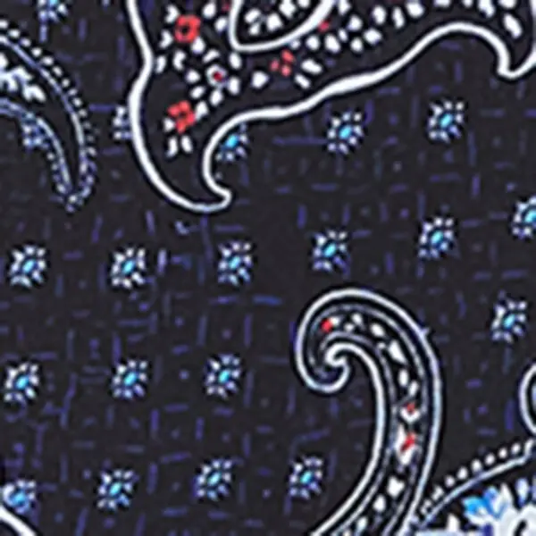 Harrods Paisley Print Standard Neck Tie