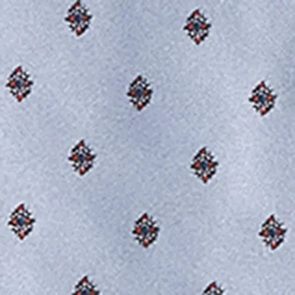 Harrods Silk Jacquard Standard Tie - Blue