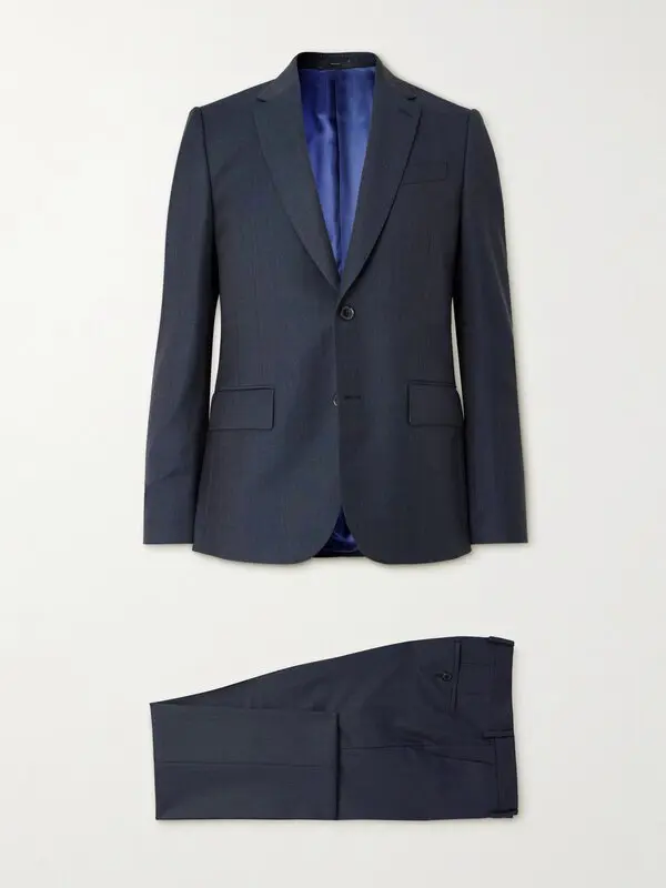 Paul Smith The Soho Wool Suit - Blue