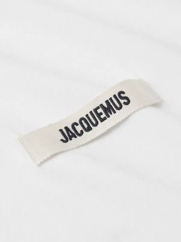 Jacquemus Logo-appliquéd Cotton-jersey T-shirt - White