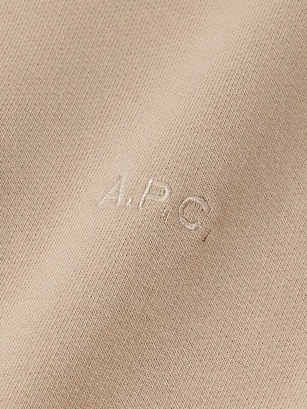 A.p.c. Brodé Cotton-jersey Sweatshirt