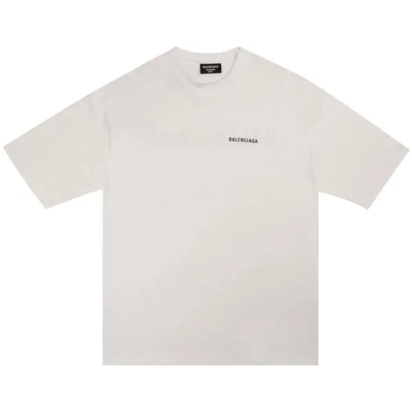 Balenciaga Logo T-shirt - White