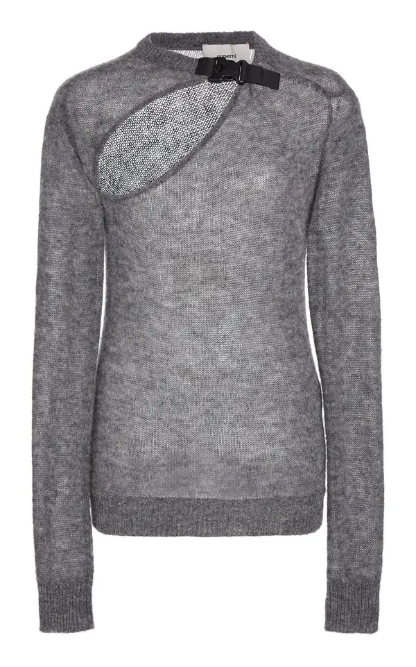 Coperni Buckled Cutout Sweater