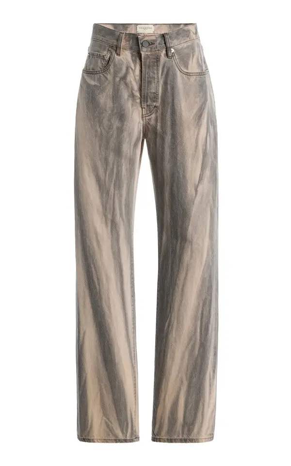 KALLMEYER Gabby Rigid High-rise Tapered Jeans - Multi