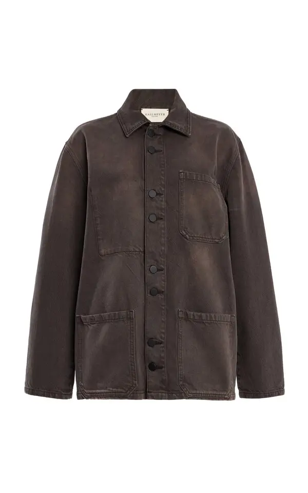 KALLMEYER Jacques Cotton Worker Jacket - Brown