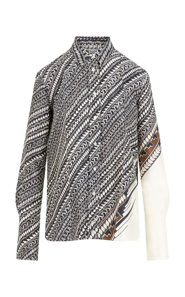 HEIRLOME Alex Jurado-printed Silk Shirt - Multi