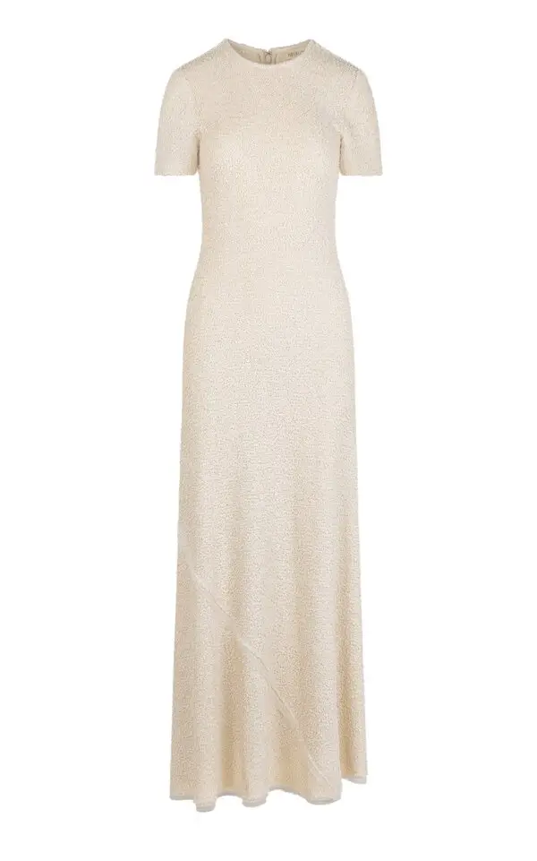 HEIRLOME Textured Crepe Maxi Dress