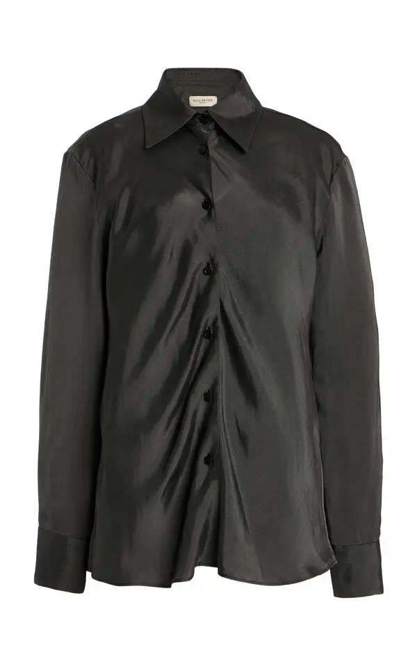 KALLMEYER Joan Bias Shirt - Dark Grey