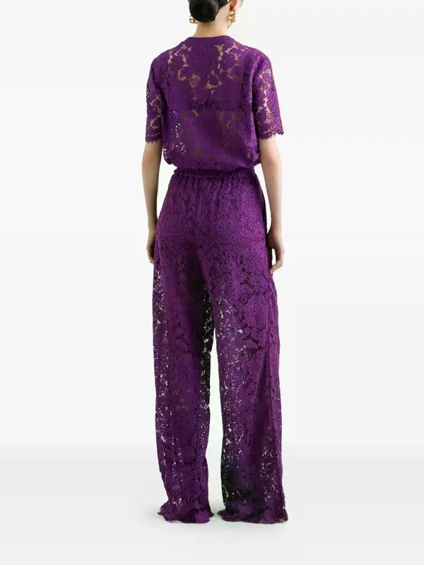 Dolce & Gabbana Lace-detailing T-shirt