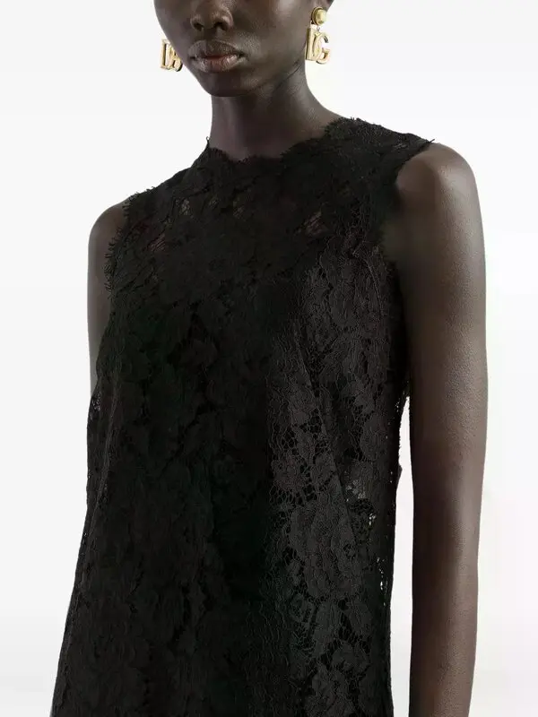 Dolce & Gabbana Mini Cordonetto Lace Dress