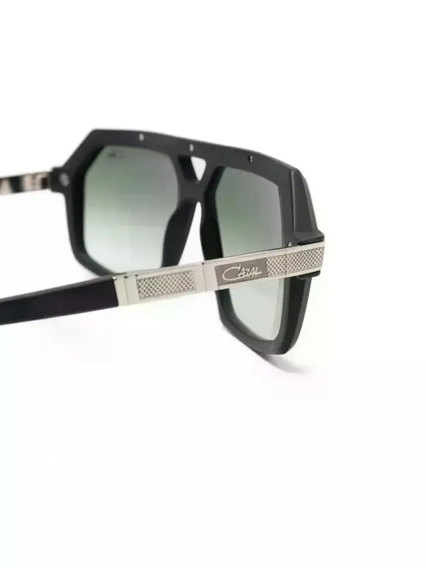 Cazal Geometric Frame Sunglasses