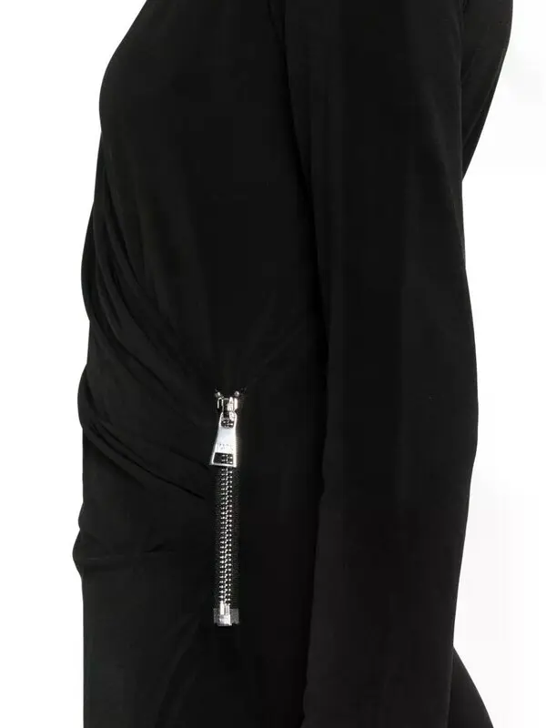 Karl Lagerfeld Zip-detail Wrap Dress