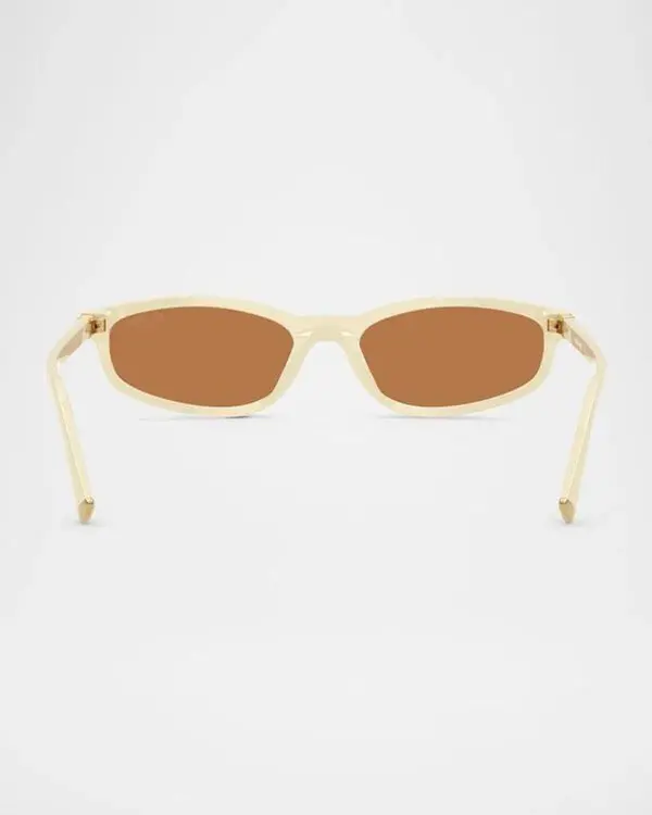 Miu Miu Miu Regarde A06s Oval Sunglasses