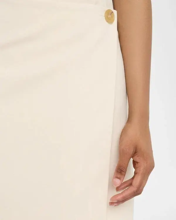 BY MALENE BIRGER Esma Wrap-front Mini Skirt