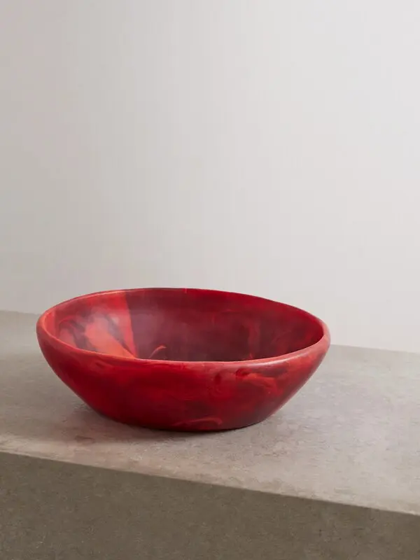 Dinosaur Designs Large Resin Salad Bowl - Red