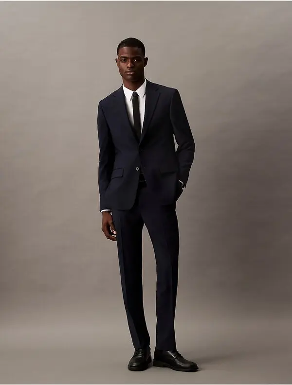 Calvin Klein Slim Fit Suit Jacket - Navy