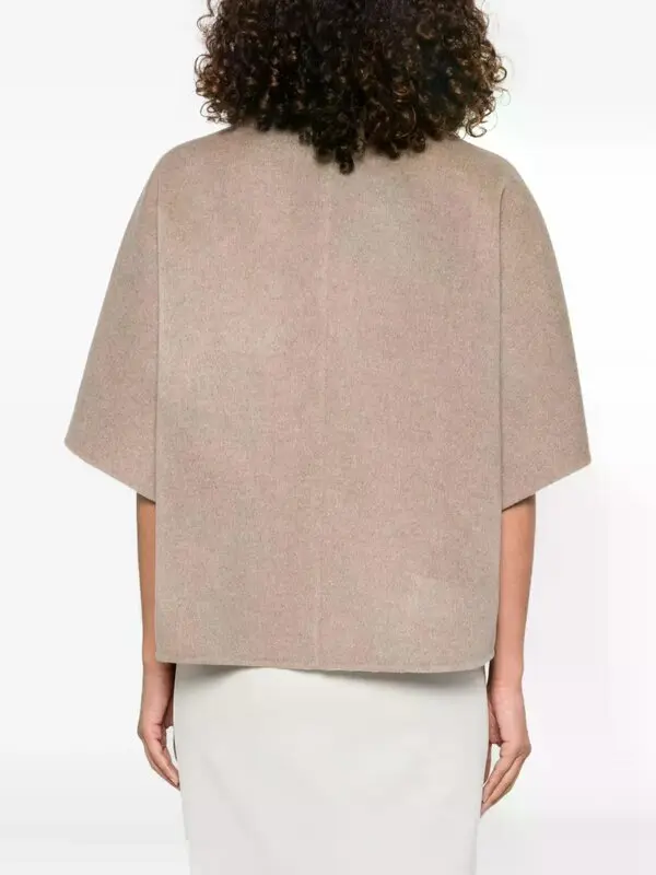 Max Mara Wool Cape Coat