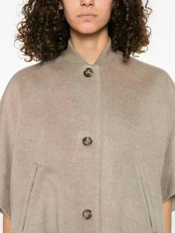 Max Mara Wool Cape Coat