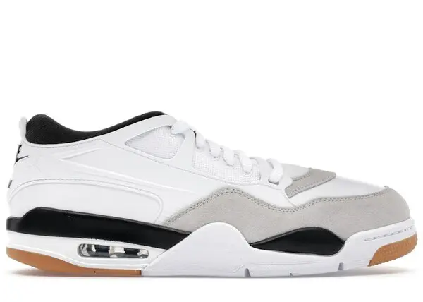 JORDAN 4 Rm Military Sneakers - White/black/grey