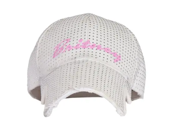 Balenciaga Music Britney Spears Series Cap - Dirty White/pink