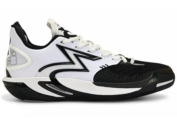 361 DEGREES Big3 6.0 Quick Pro Pandain Sneakers - White/black