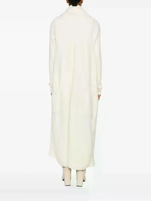 Rick Owens Ribbed Knit Coat