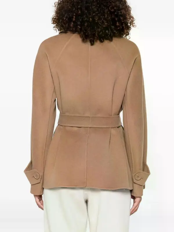 Max Mara Belted Double-breasted Coat