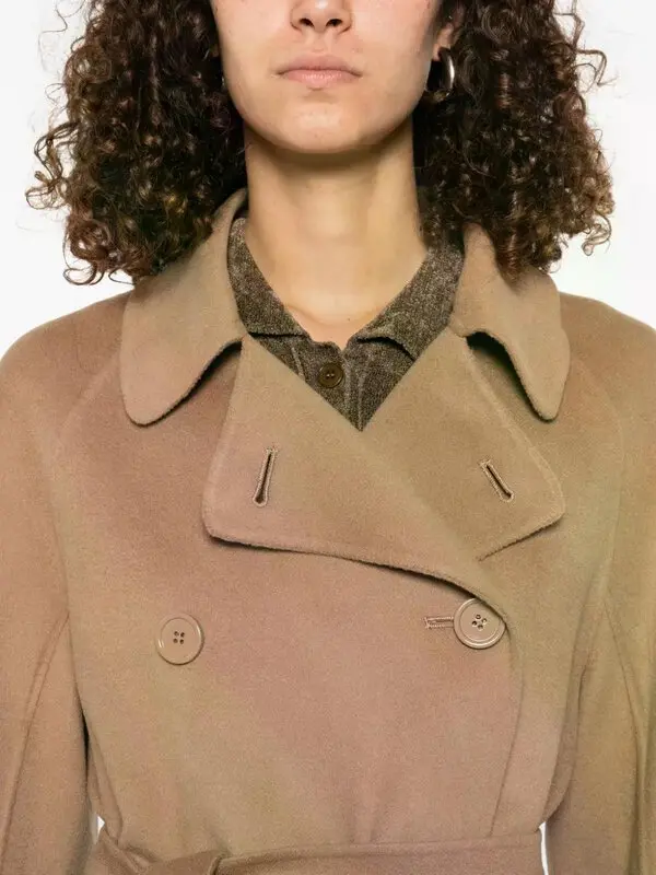 Max Mara Belted Double-breasted Coat