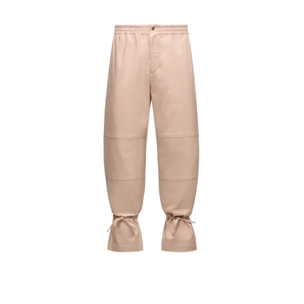MONCLER X GILGA FARM DESIGNED BY DONALD GLOVER X Gilga Farm Cotton Gabardine Pants