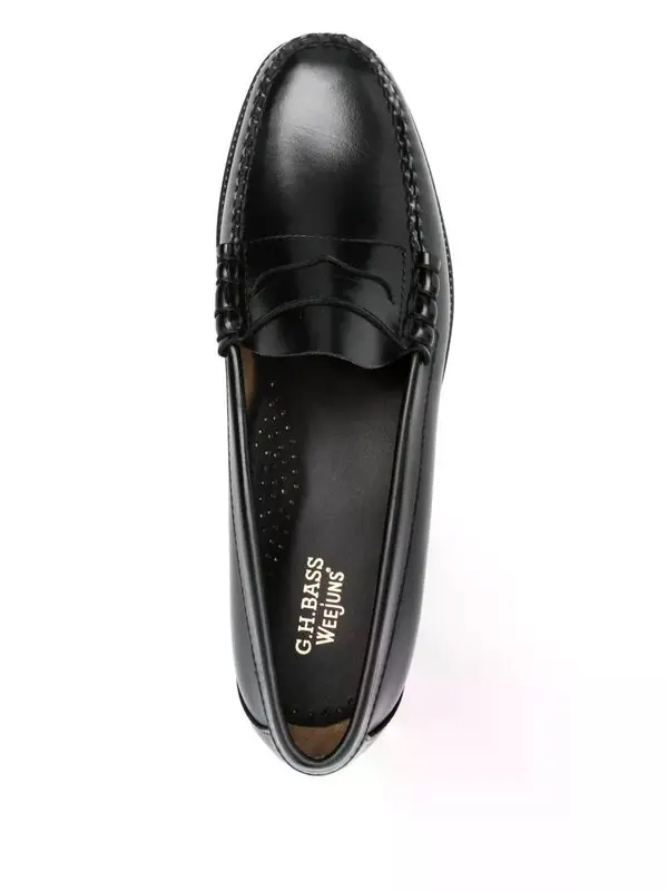 G.H.BASS Easy Weejuns Larson Penny Loafers - Black